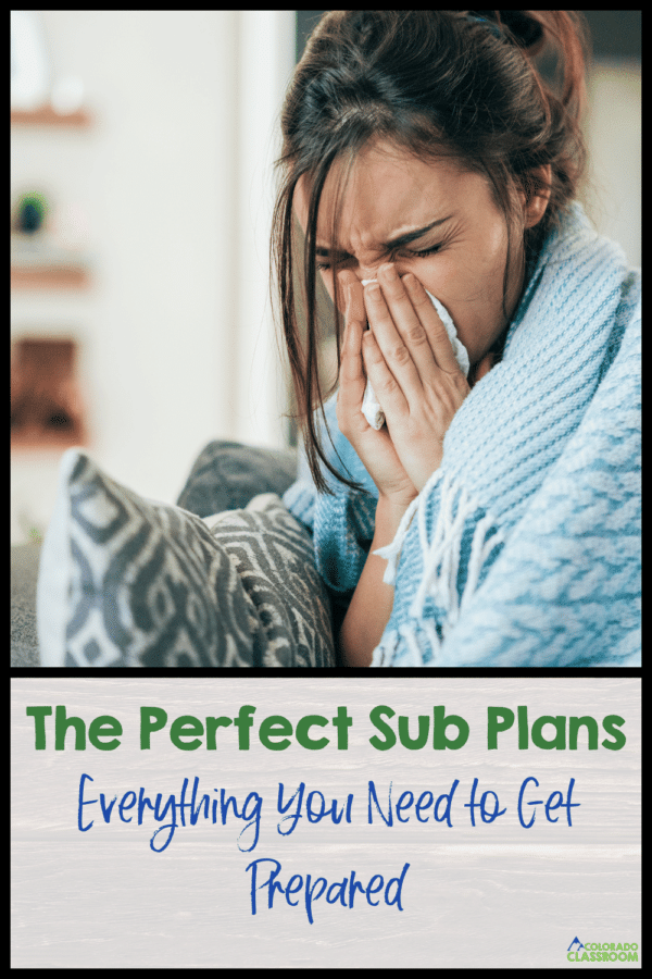 The Perfect Sub Plans: Everything You Need To Get Prepared