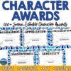 Character Awards In Blue - The Colorado Classroom