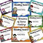 Reading Awards And Semi-Editable Reading Certificates Celebrate ...