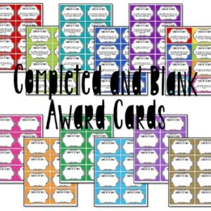 Student Of The Month Awards And Semi-Editable Certificates Plus Reward ...